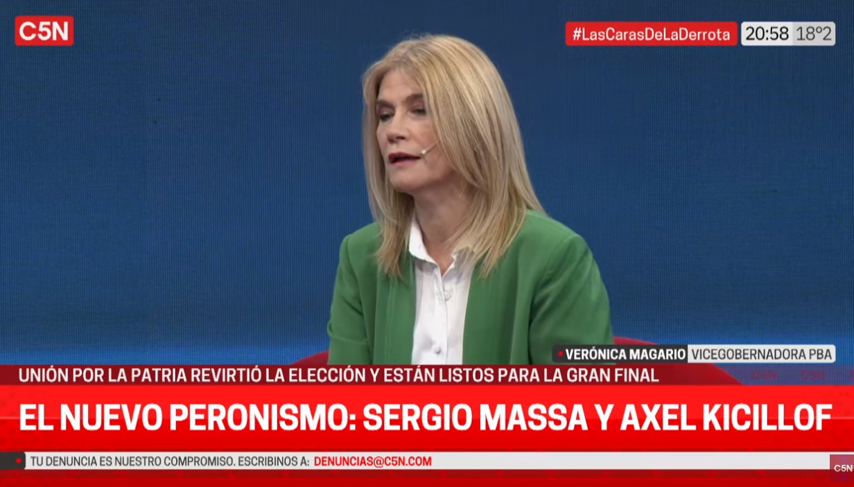 Minuto Uno: La palabra de Verónica Magario - Gustavo Sylvestre